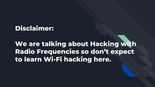 OWASP Nagpur Meet #3 RF Hacking 101 | PPT