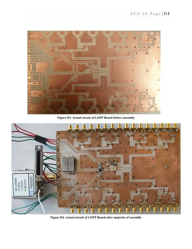 Rf hardware design and integration 4x4 mimo for ultra wide band base ...