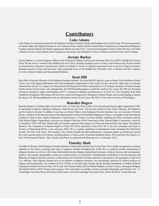 THE ROHINGYA CRISIS-RELIGIOUS FREEDOM INSTITUTE | PDF