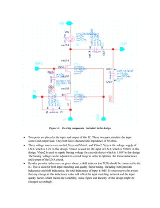 PARASITIC-AWARE FULL PHYSICAL CHIP DESIGN OF LNA RFIC AT 2.45GHZ USING ...