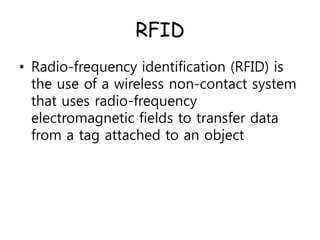Rfid | PPTX | Computing | Technology & Computing