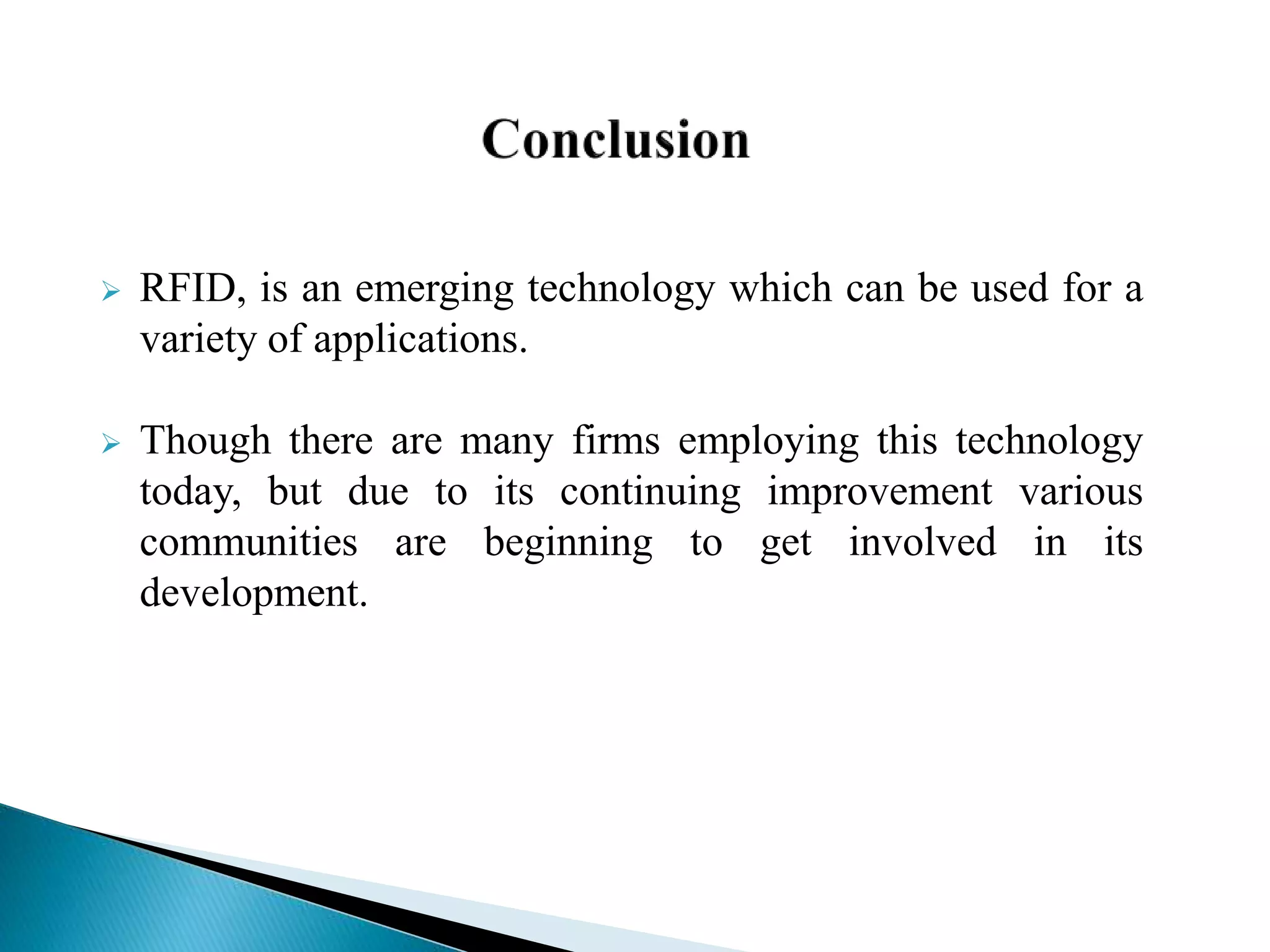 RFID | PPTX | Technology & Computing