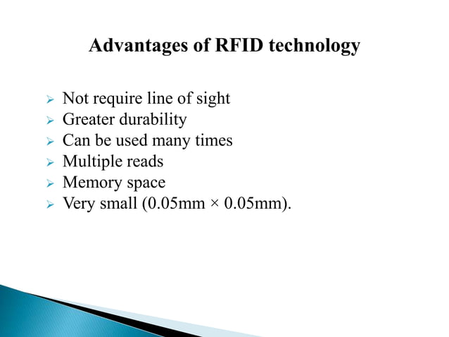 RFID | PPTX | Technology & Computing