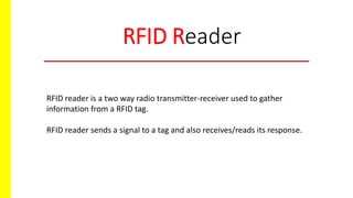 RFID (Radio Frequency Identification) | PPTX | Technology & Computing