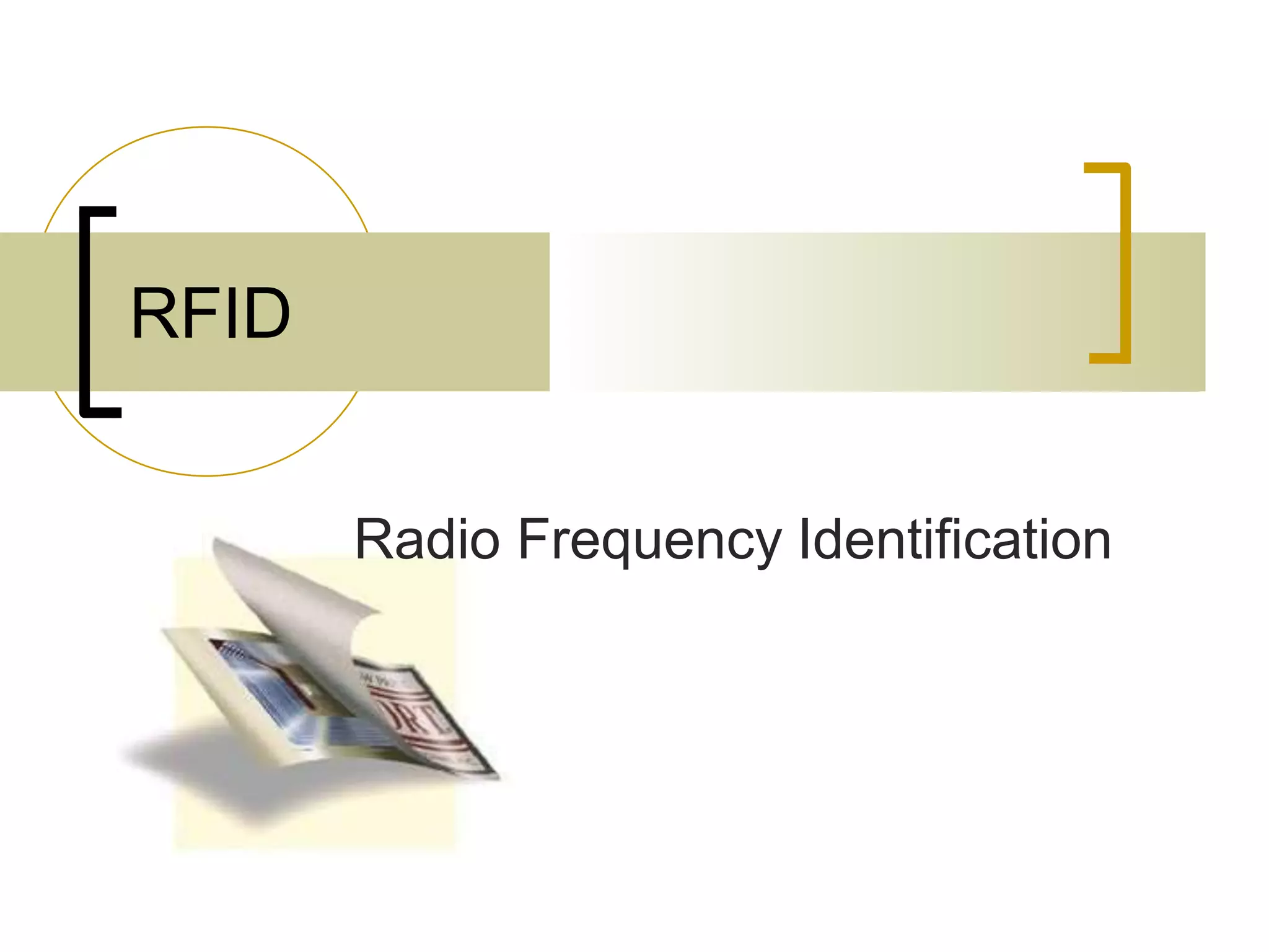 radio-frequency identification (RFID) | PPTX