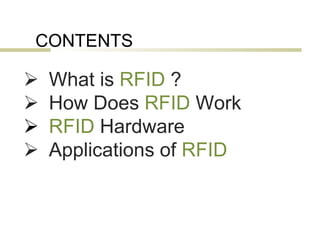 radio-frequency identification (RFID) | PPTX
