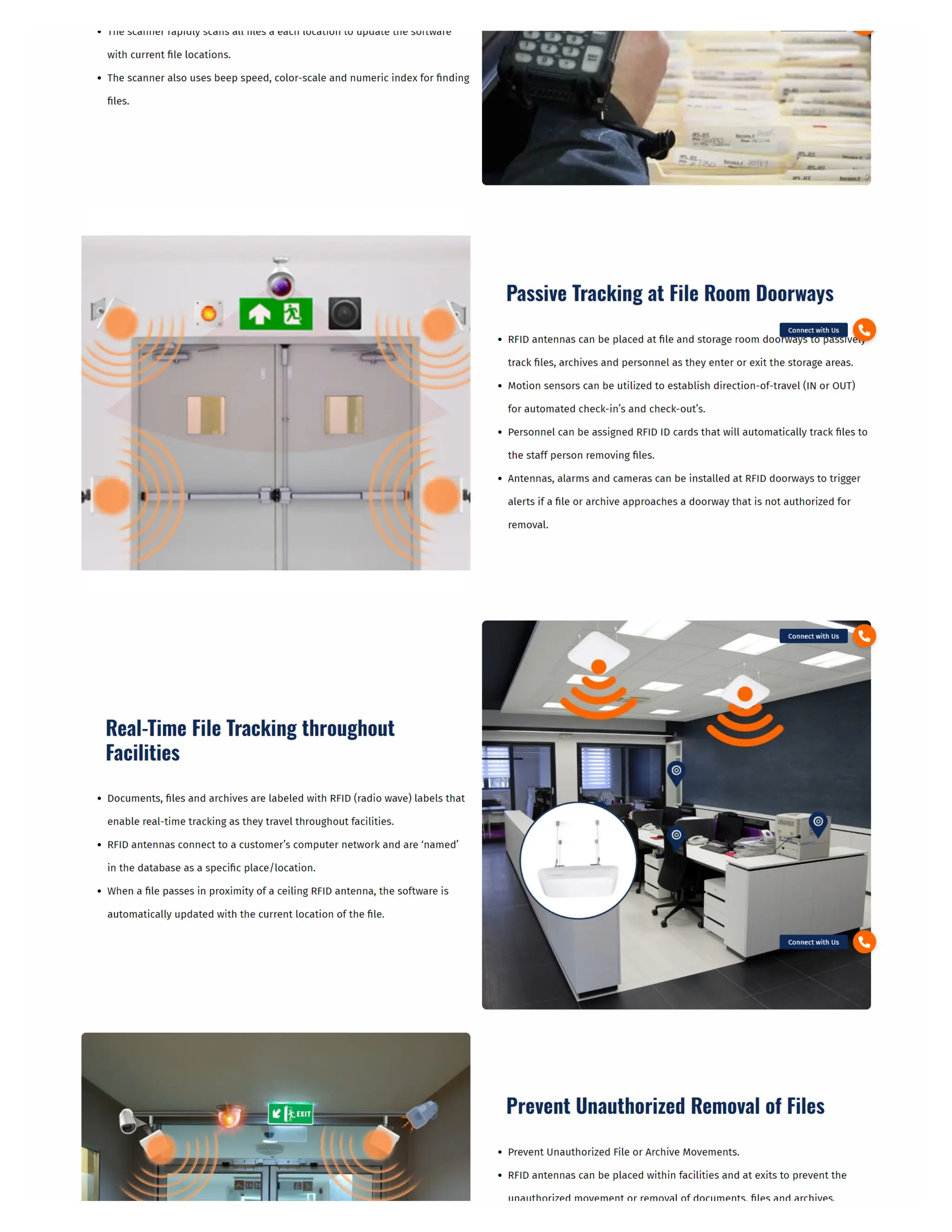 Radio Frequency Identification Solutions for File Monitoring | PDF