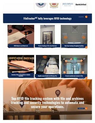 Radio Frequency Identification Solutions for File Monitoring | PDF