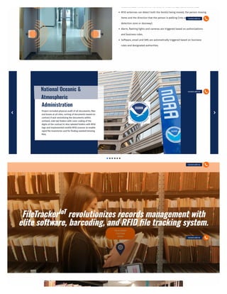 Radio Frequency Identification Solutions for File Monitoring | PDF