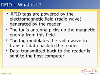 RFID in Data Collection powerpoint slides | PPTX