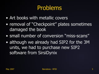 RFID Implementation at Huddersfield | PPT | Technology & Computing