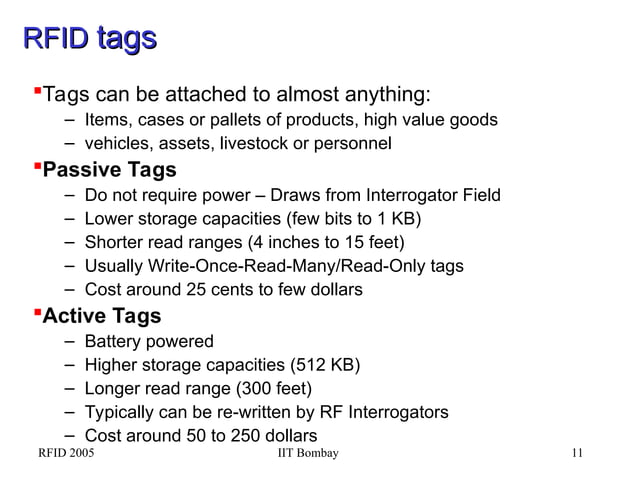 Radio frequency identification-Technology and Applications.ppt