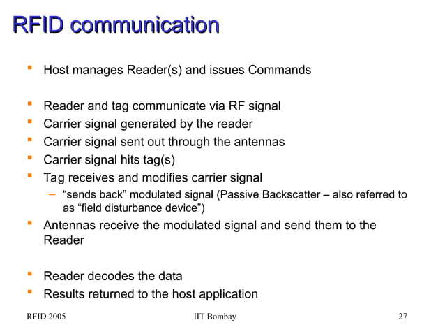Radio frequency identification-Technology and Applications.ppt