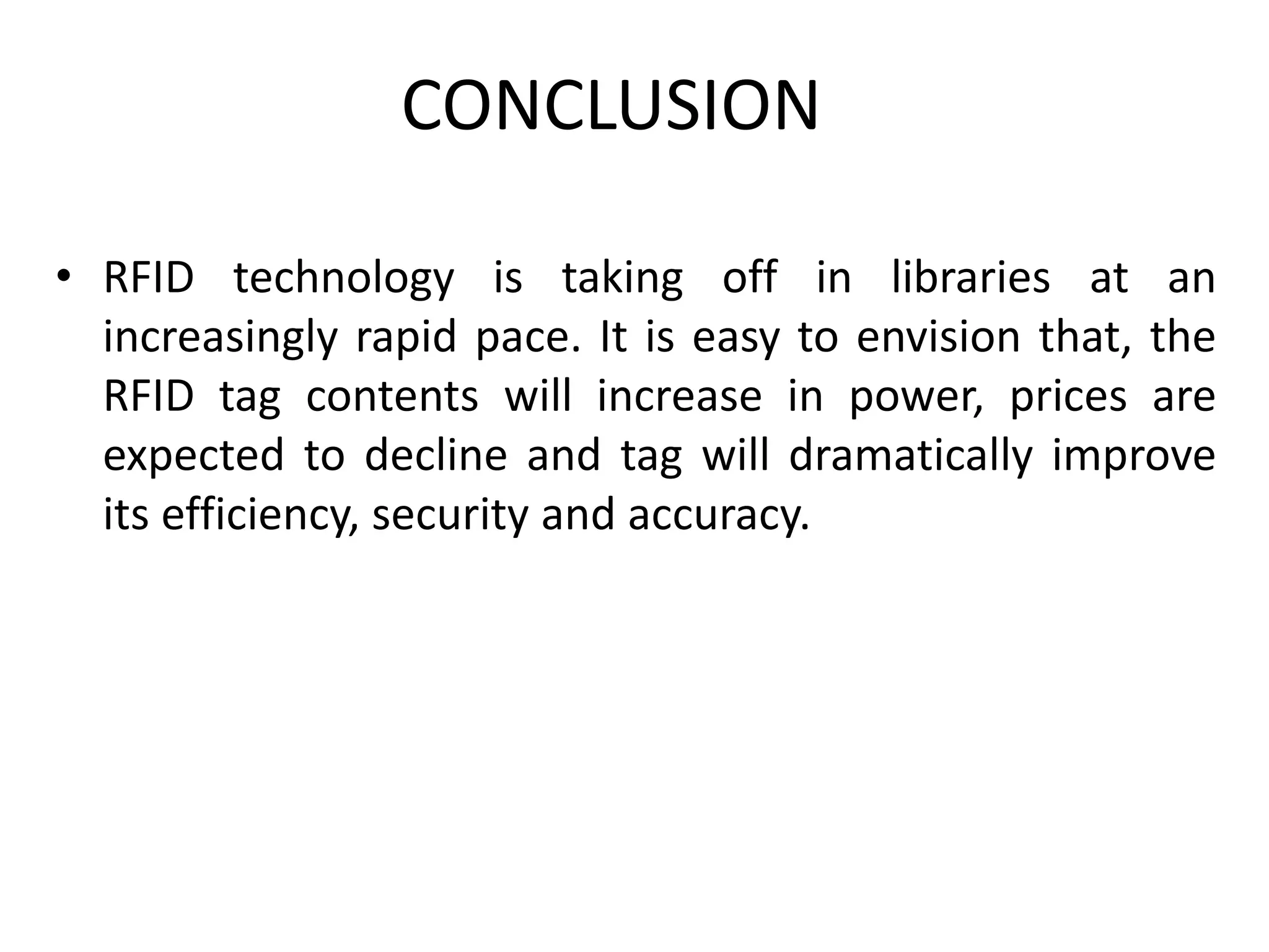 RFID Based Library Management System | PPTX
