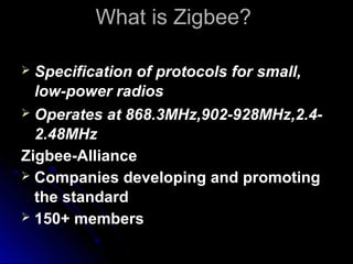 Access control system using RFID and zigbee | PPT