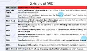 Comprehensive Overview of RFID Technology and Its Application in ...