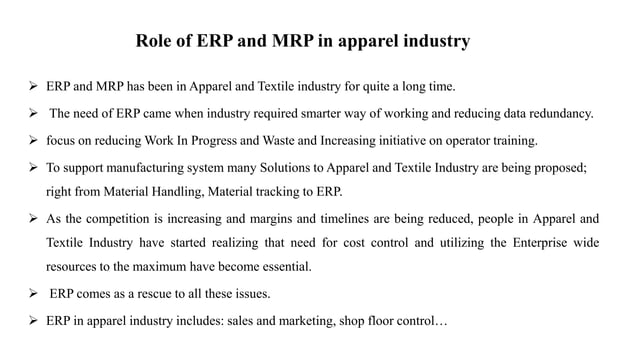 RFID and MRP IN TEXTILE AND APPAREL INDUSTRY.ppt