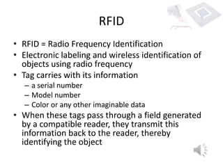 Rfid application demo | PPTX