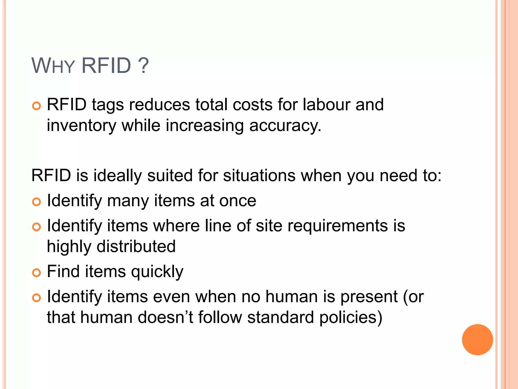 RFID application in scm and vm | PPT
