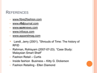 RFID application in scm and vm | PPT