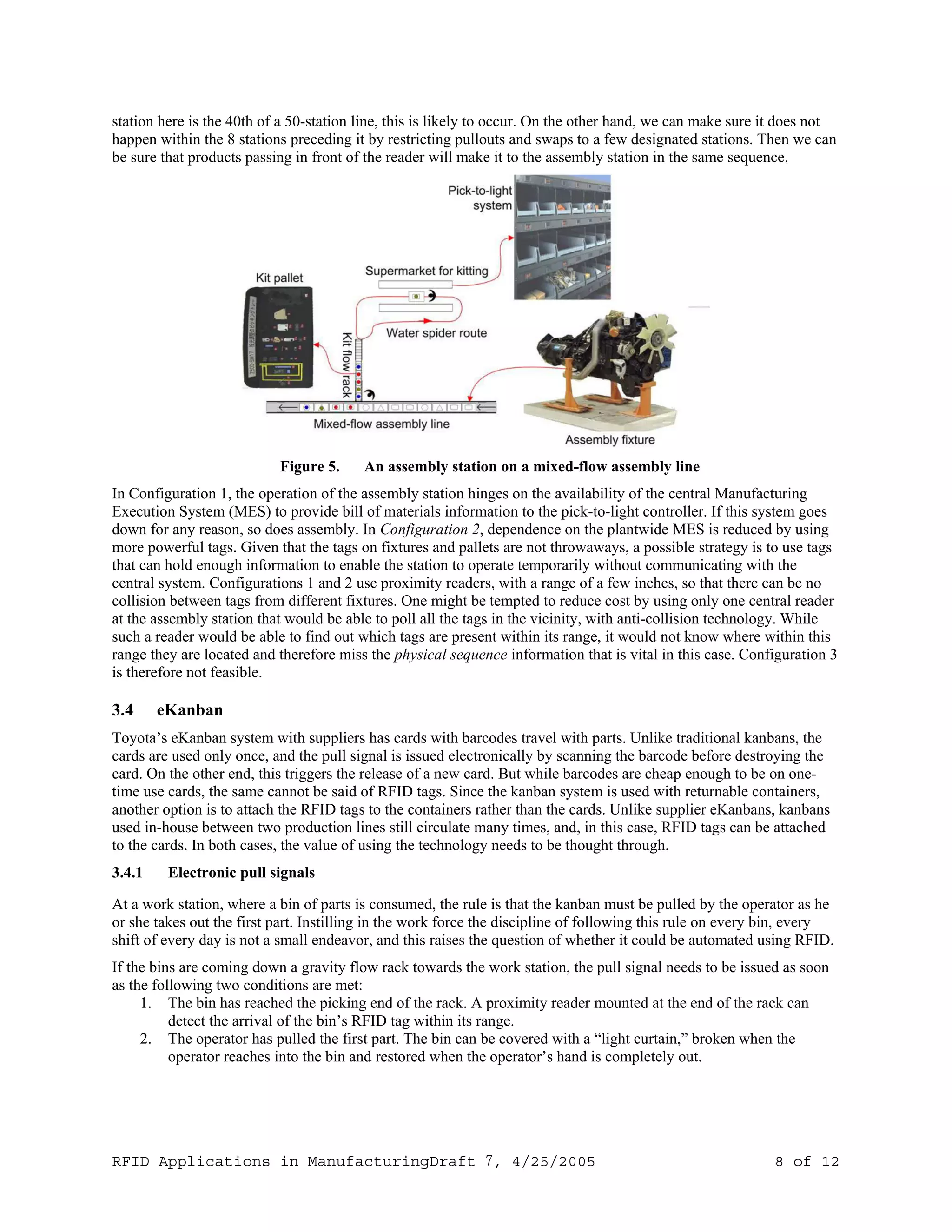 Rfid applications in manufacturing | PDF