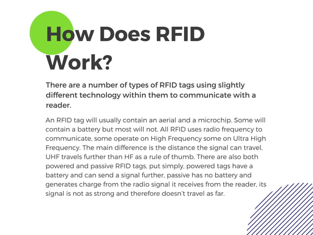 RFID Asset Tracking ppt | PDF | Technology & Computing