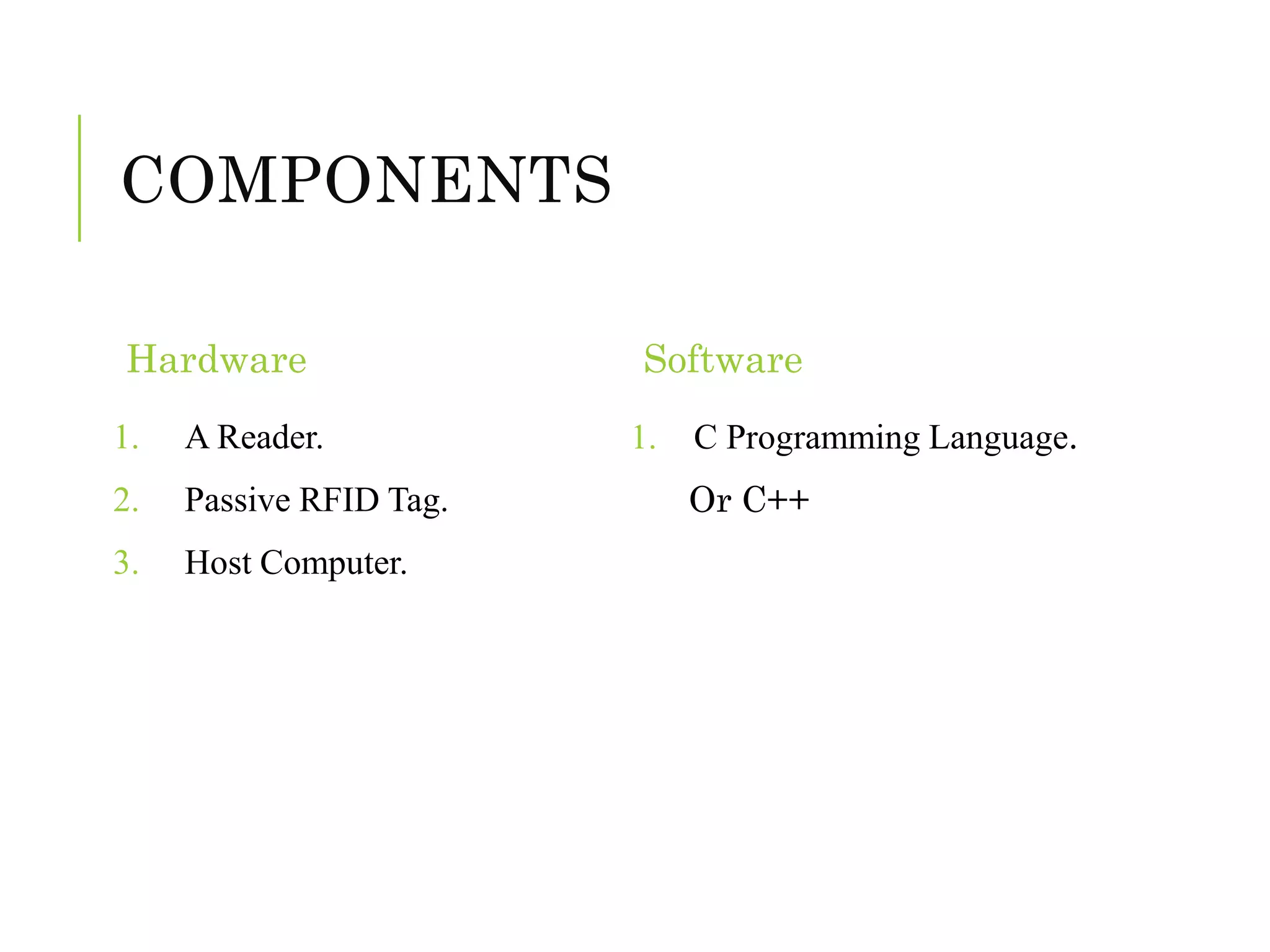 RFID Based Access Control And Proximity Security System. | PPT
