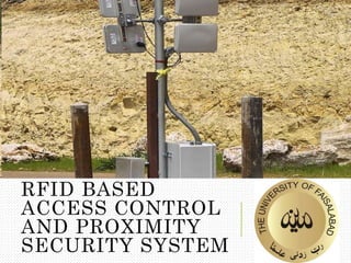 RFID Based Access Control And Proximity Security System. | PPT