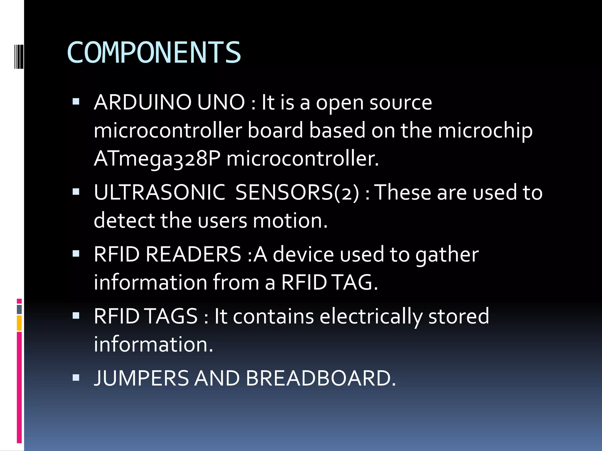 Rfid based attendance system | PPTX | Technology & Computing