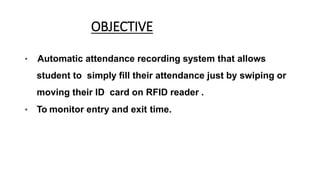 Rfid based attendance system using arduino (1) | PDF