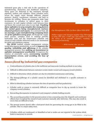 RFID based Cylinder Tracking | PDF