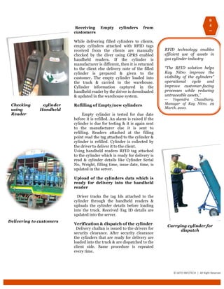 RFID based Cylinder Tracking | PDF