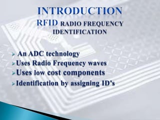 RFID Based Employee Attendance Tracking System | PPTX