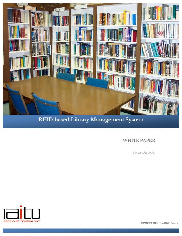 Rfid based library management system | PDF