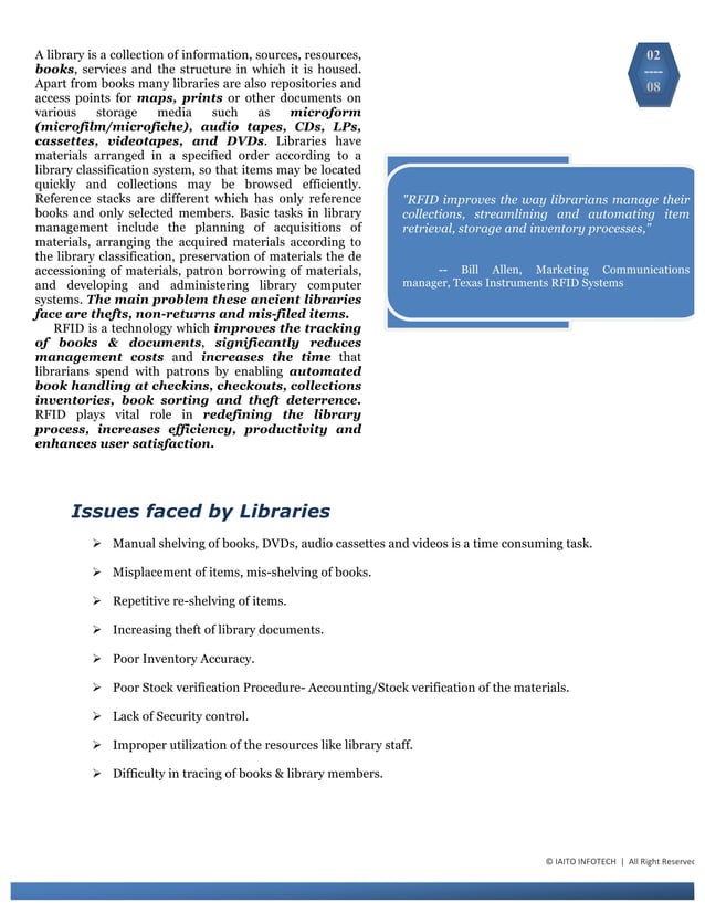 Rfid based library management system | PDF