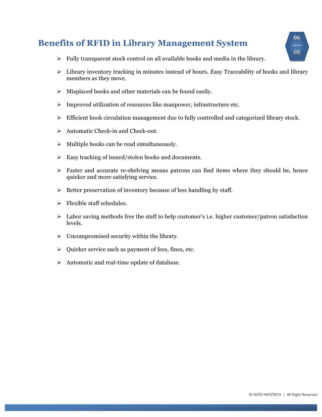 Rfid based library management system | PDF