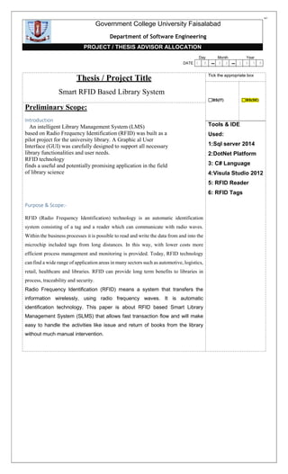 Rfid based library system | PDF