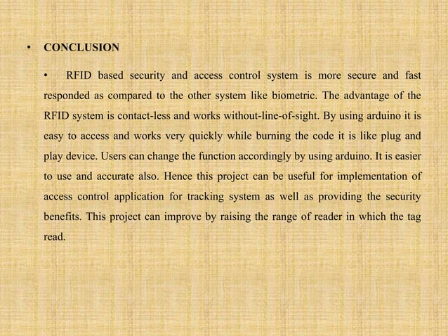 RFID BASED SECURITY SYSTEM USING ARDUINO.pptx