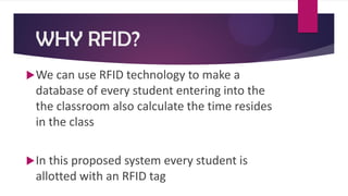 Rfid based smart attendance system | PDF