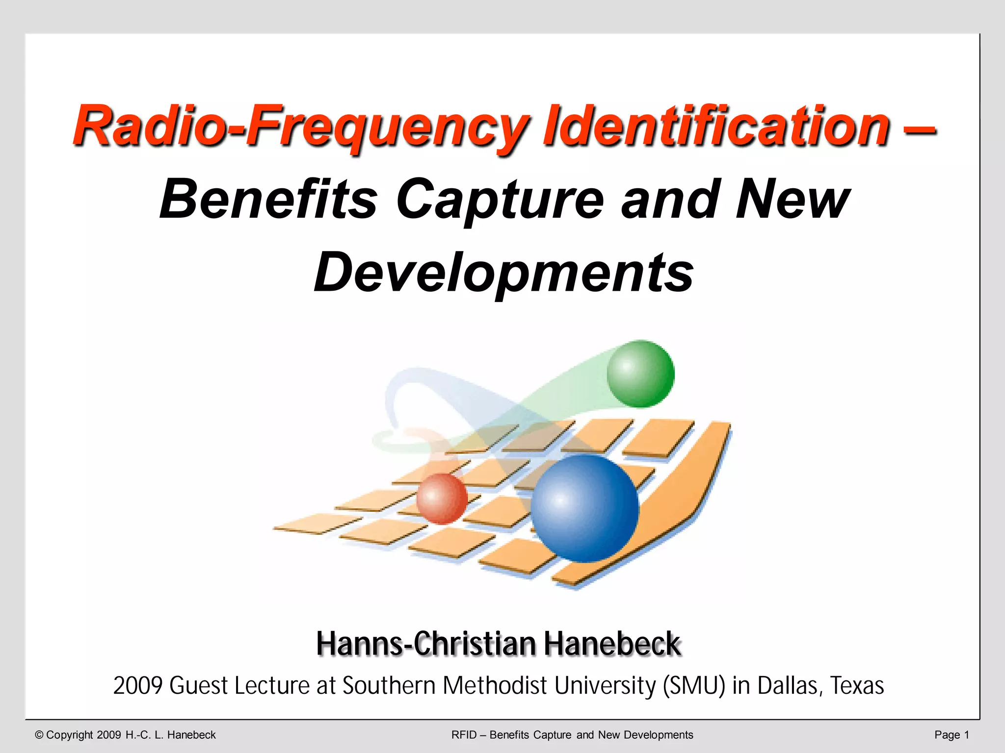 RFID Benefits Capture | PPT