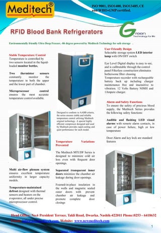 Rfid blood bank refrigerator | PDF
