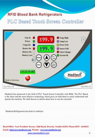 Rfid blood bank refrigerator | PDF