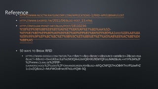 Rfid dataand protect | PPT