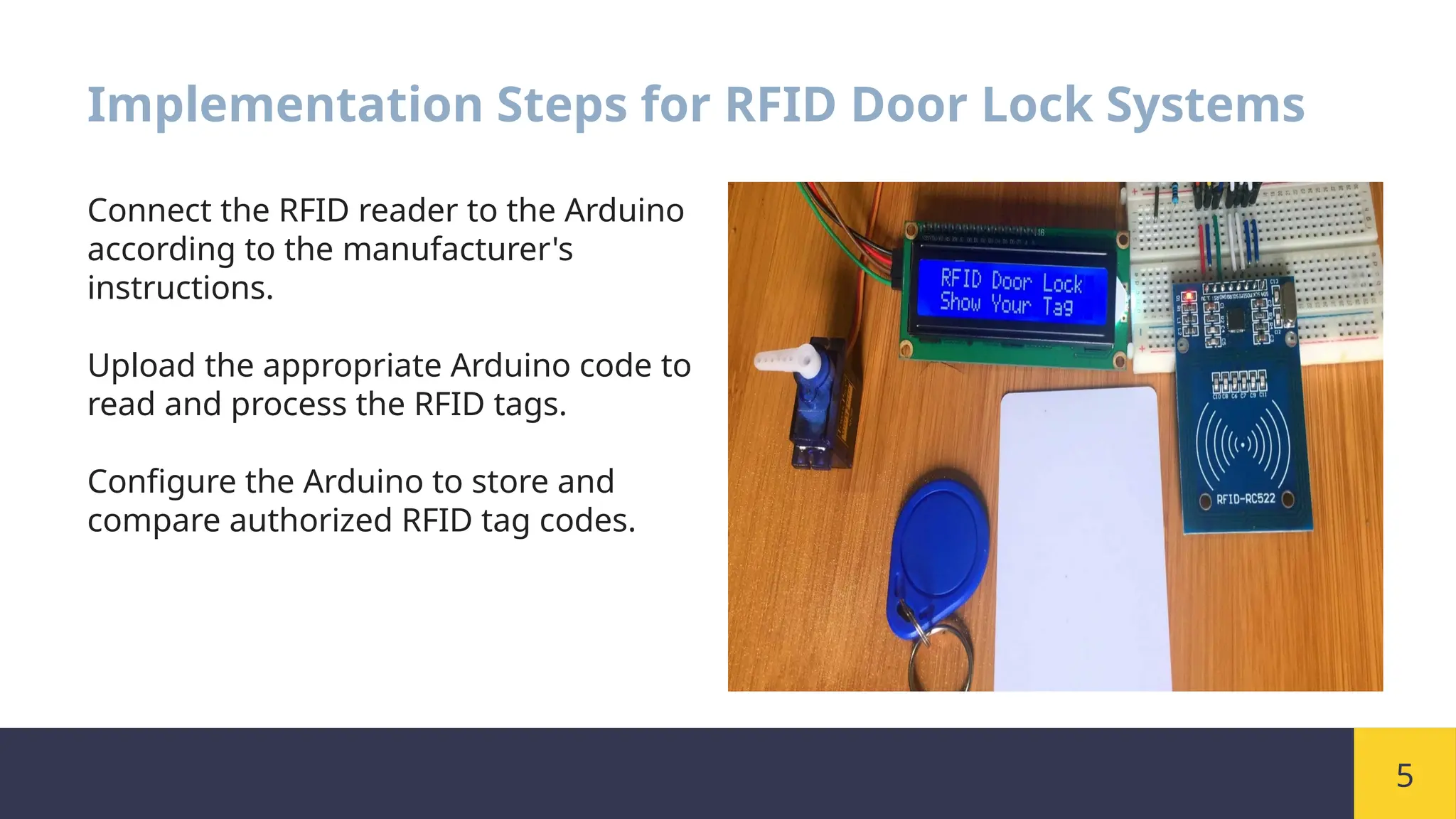 RFID Door Lock Systems Using Ardino.pptx