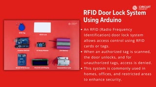 How to Make an RFID Door Lock System using Arduino | PPT