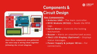 How to Make an RFID Door Lock System using Arduino | PPT