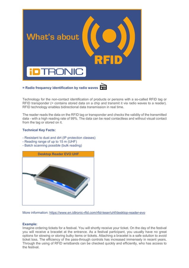 What's about RFID? | PDF