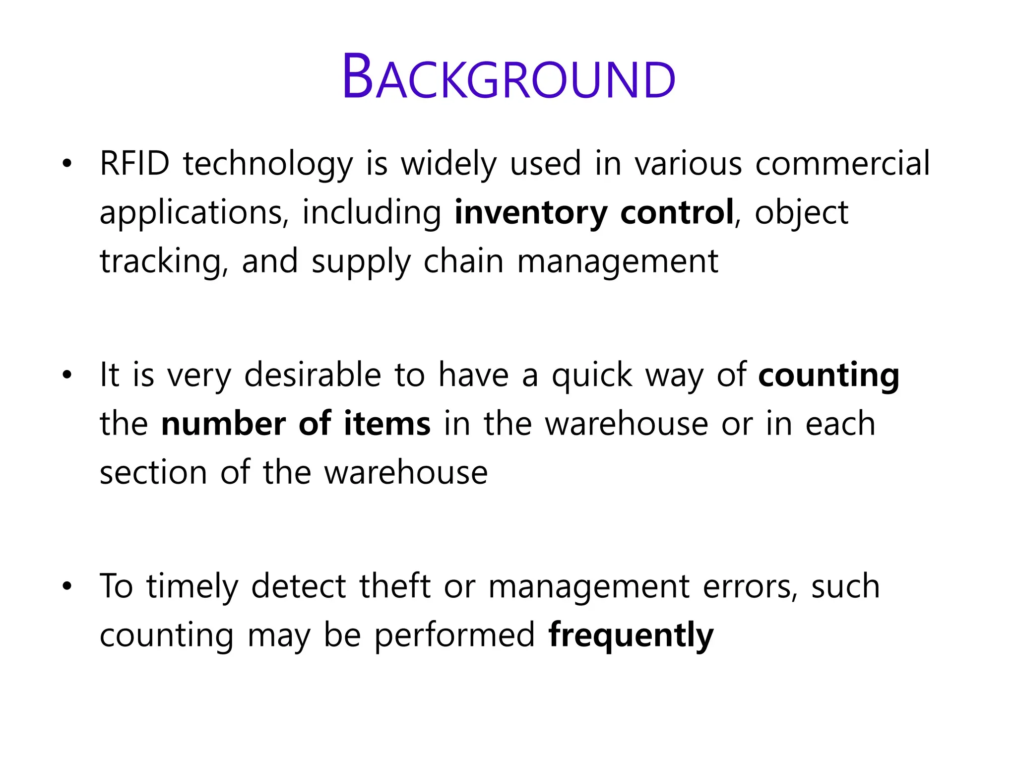 Rfid Estimation Problem In Rfid Systemppt