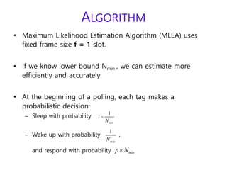 RFID Estimation Problem in RFID system.ppt