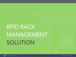 RFID 倉儲 倉庫 叉車 棧板 貨架管理方案 RFID FORKLIFT RACK MANAGEMENT SOLUTION | PPT